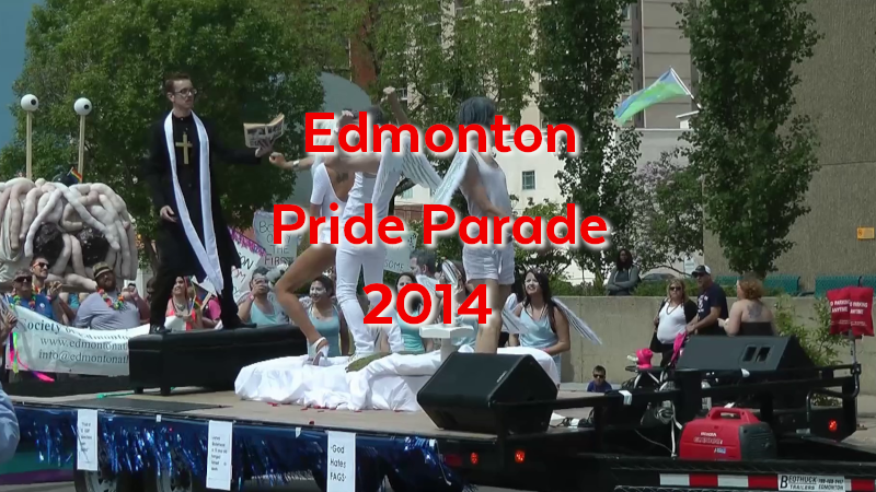 Edmonton Pride Parade Video 2014 #1 | Rainbow Story Hub