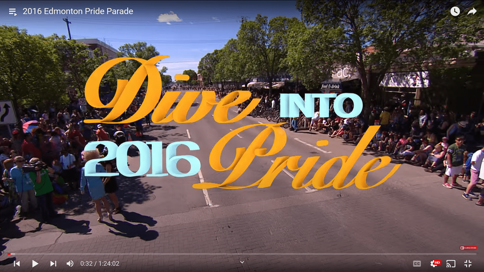 Edmonton Pride Parade 2016 | Rainbow Story Hub